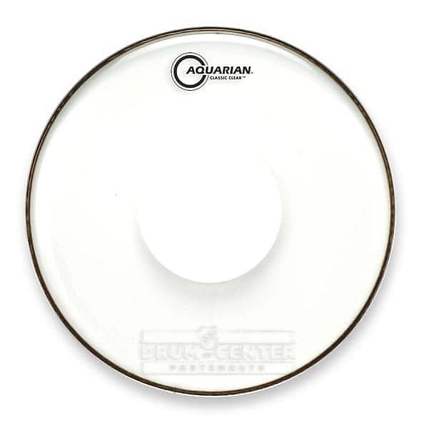 Aquarian Classic Clear Power Dot Drum Head 8" | Reverb