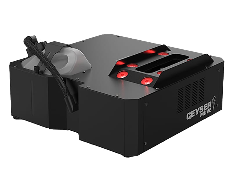 CHAUVET DJ Geyser Move RGBA+UV Penta LED Vertical Fog Machine | Reverb