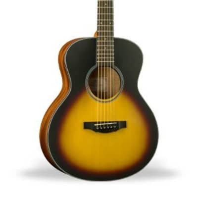 Kepma Mini-36" 3/4 Sunburst Matte Acoustic Guitar M3-130SB | Reverb