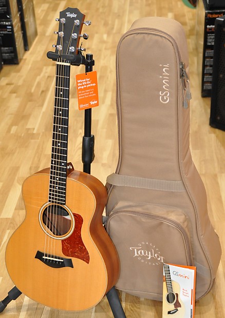 Taylor GS Mini Acoustic Guitar With ES-GO Pickups & Gigbag - | Reverb