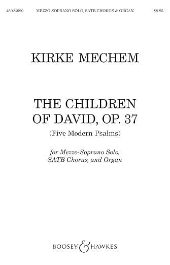Children Of David Five Modern Psalms Bh Large Choral Kirke | Reverb