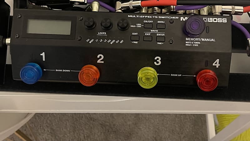 Boss MS-3 Multi Effects Switcher 2017 - Present - Black | Reverb