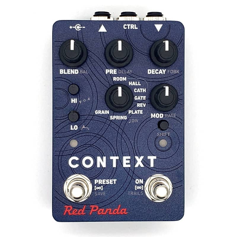 RED PANDA CONTEXT 2 REVERBERATOR : BRAND NEW : [DETROIT | Reverb