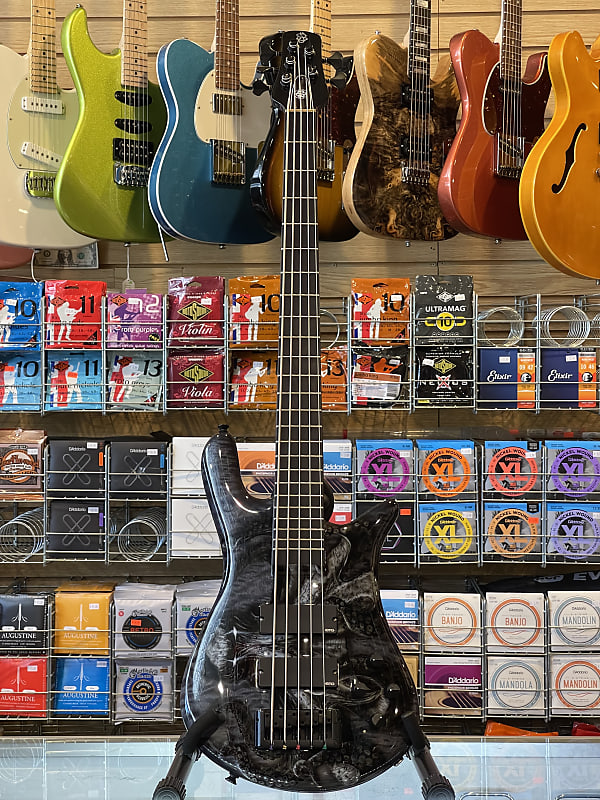 Spector Euro5LT Limited - Squid Bass Graphics over Black | Reverb