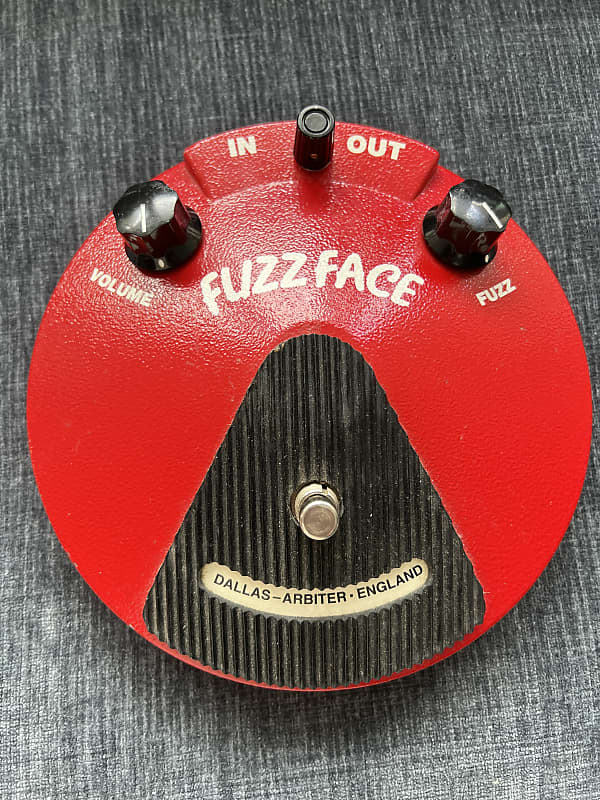 Analogman Modded Fuzz Face RCA transistors 1990 - Present Red | Reverb