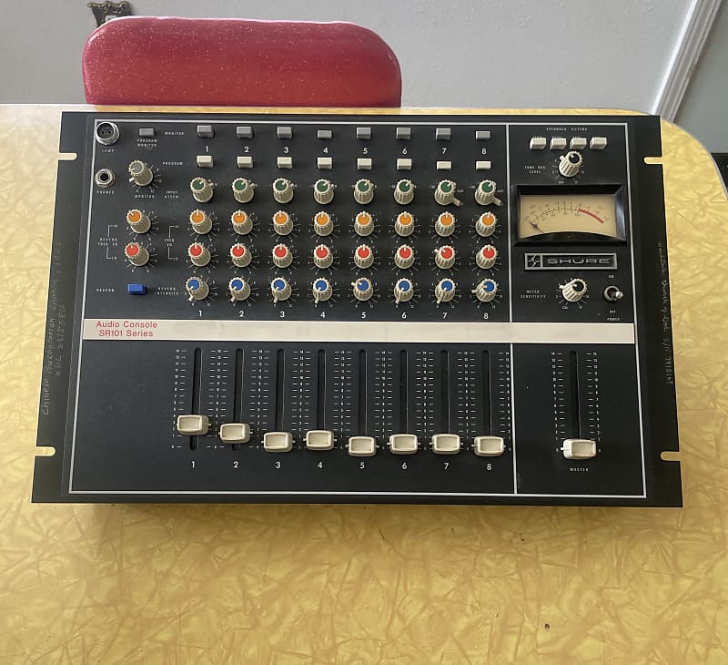 Shure SR-101 Audio Console Mixer Preamps Modded for Balanced | Reverb