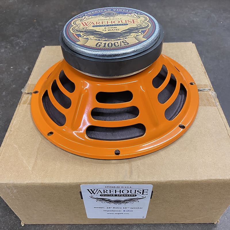 Warehouse Guitar Speakers 10" G10C/S - 75watt speaker (8 ohm) | Reverb