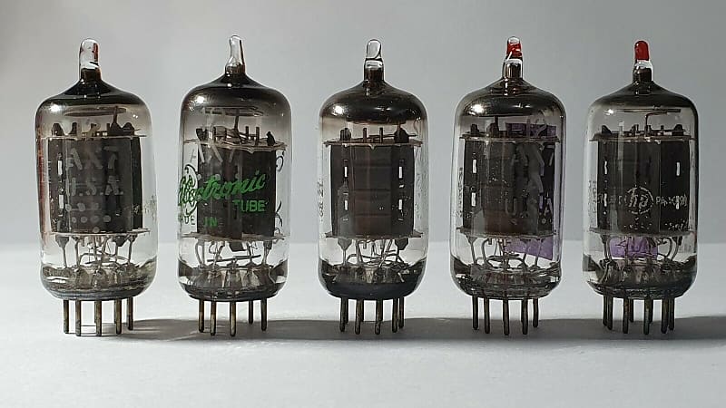 GE 12AX7 NOS Long-Plate preamp tubes ( ECC83 / 7025 ) hifi, | Reverb