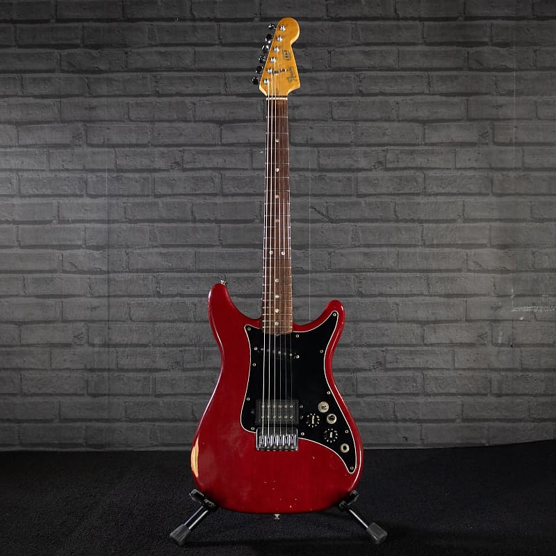 Fender Lead 1 Electric Guitar (Cherry Red) Vintage 1980-1982 | Reverb