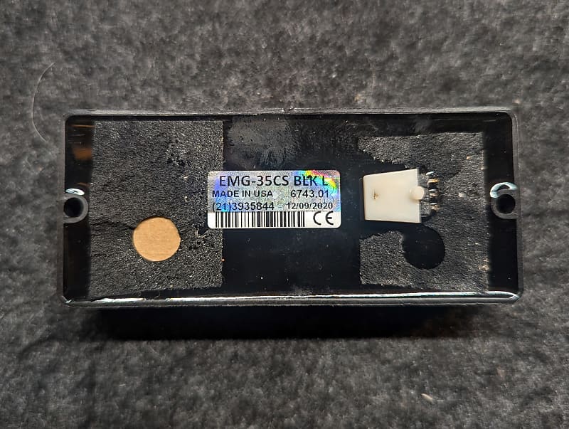 EMG 35CS 2020 - Black Logo | Reverb