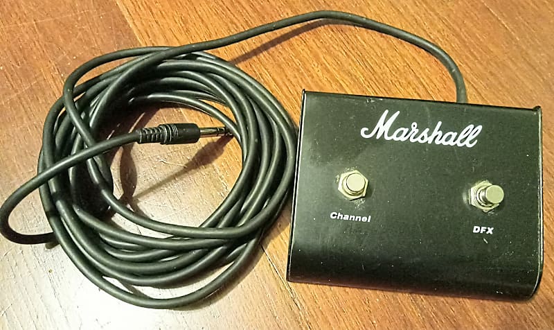Marshall 2 Button DFX Footswitch Pedal PEDL-90004 Guitar Amp | Reverb