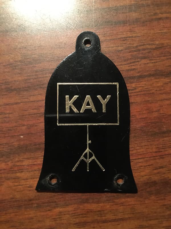 Kay Jazz II Truss Rod Cover 60’s | Reverb