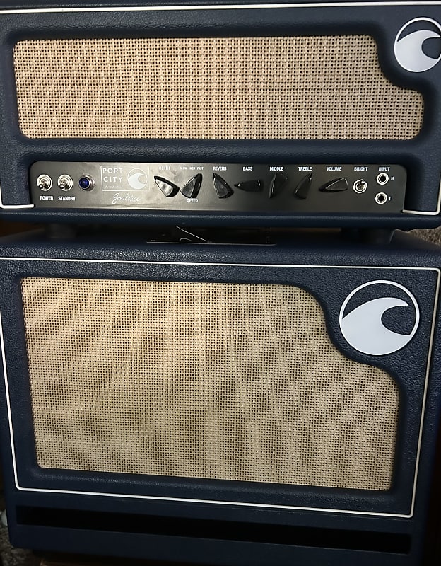 Port City Soulstice - Blue Tolex | Reverb