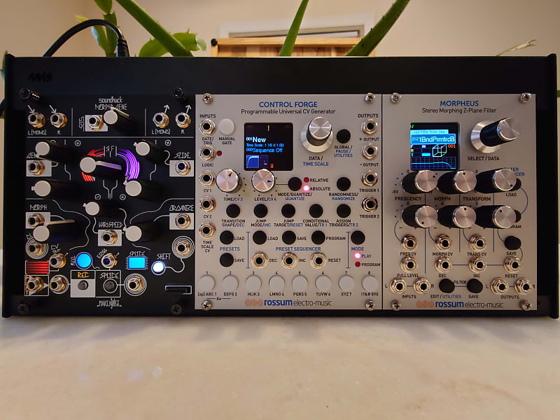 Make Noise Morphagene, Rossum Electro-Music Control Forge, | Reverb