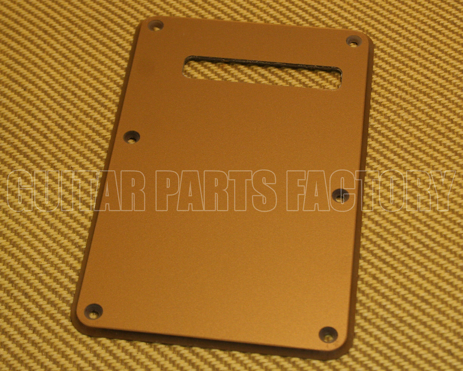 Fender 1-Ply Gold Metallic Stratocaster Backplate | Reverb Australia