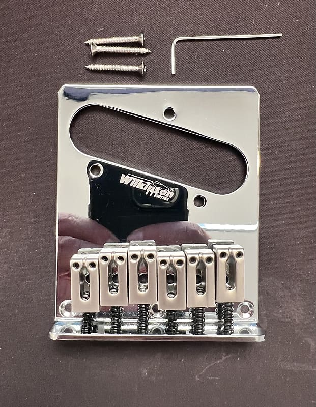 Wilkinson Telecaster Bridge - 52.5mm (2-1/16 inch) Modern | Reverb