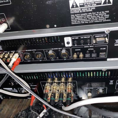 Rotel amp and preamp combo Check pictures Silver | Reverb