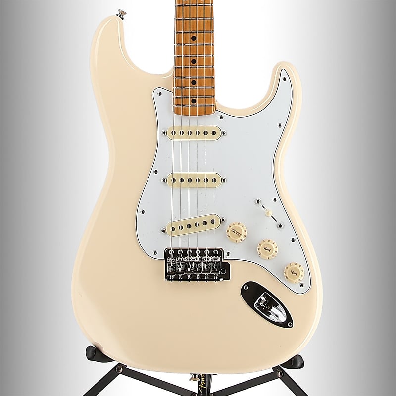 Fender Jimi Hendrix Stratocaster, Maple Fingerboard, Olympic | Reverb