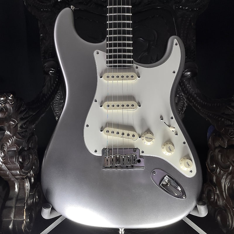 Fender Stratocaster Jeff Beck Prototype Silver Metallic w | Reverb
