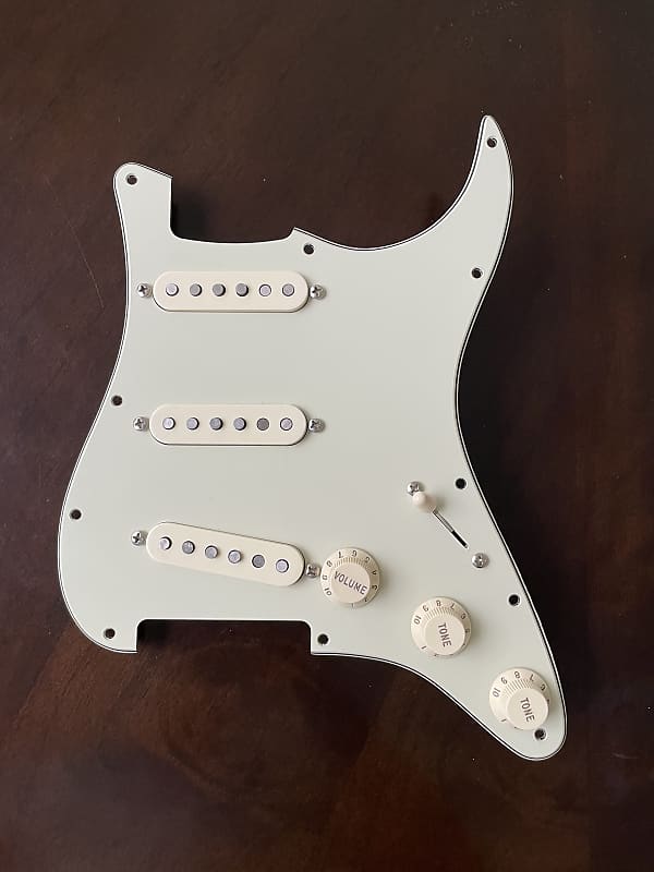 John Mayer Big Dipper Pickups Loaded Stratocaster Pickguard | Reverb
