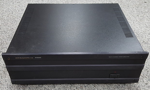 B&K AV6000 6 channel Amplifier Black | Reverb
