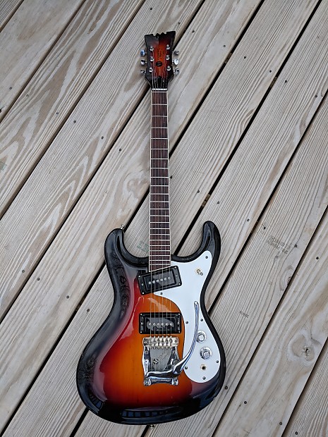 Mosrite Mark I (Mk I) 1972 Sunburst (Ventures Model) | Reverb