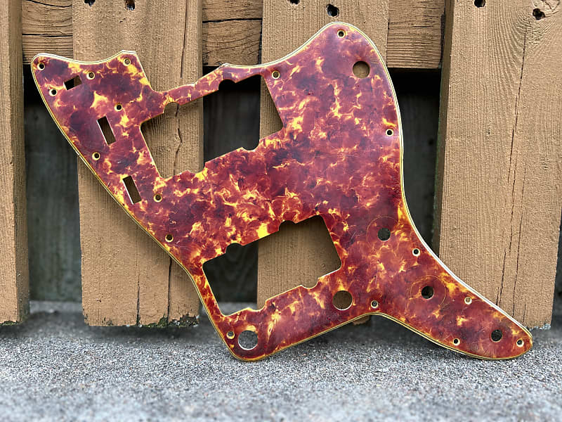 Spitfire Tortiseshell Fender Jazzmaster Pickguard AVRI '62 & | Reverb