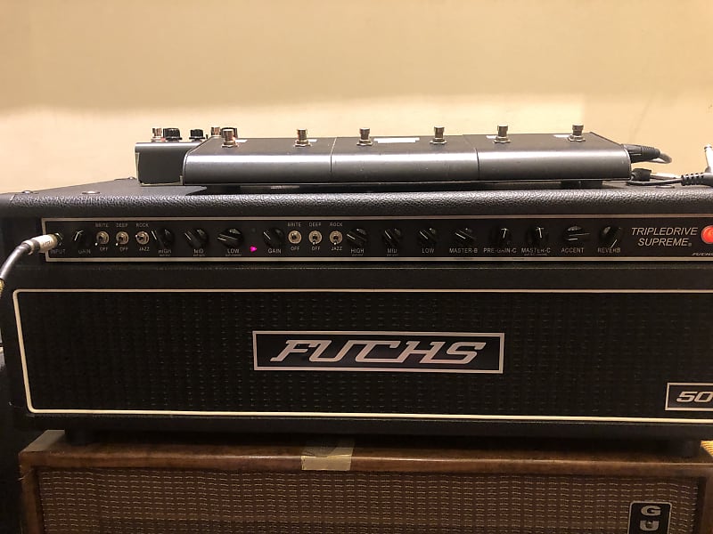 Fuchs Triple Drive Supreme TDS 50 Amplifier Head - 50 Watts | Reverb