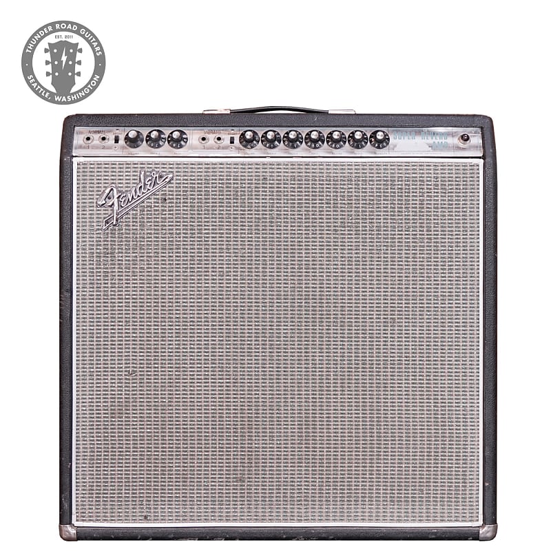 1968 Fender Super Reverb Drip Edge | Reverb