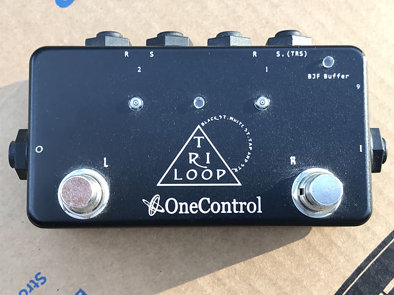 One Control Tri-Loop Effects Switcher - compact, dual-switch | Reverb