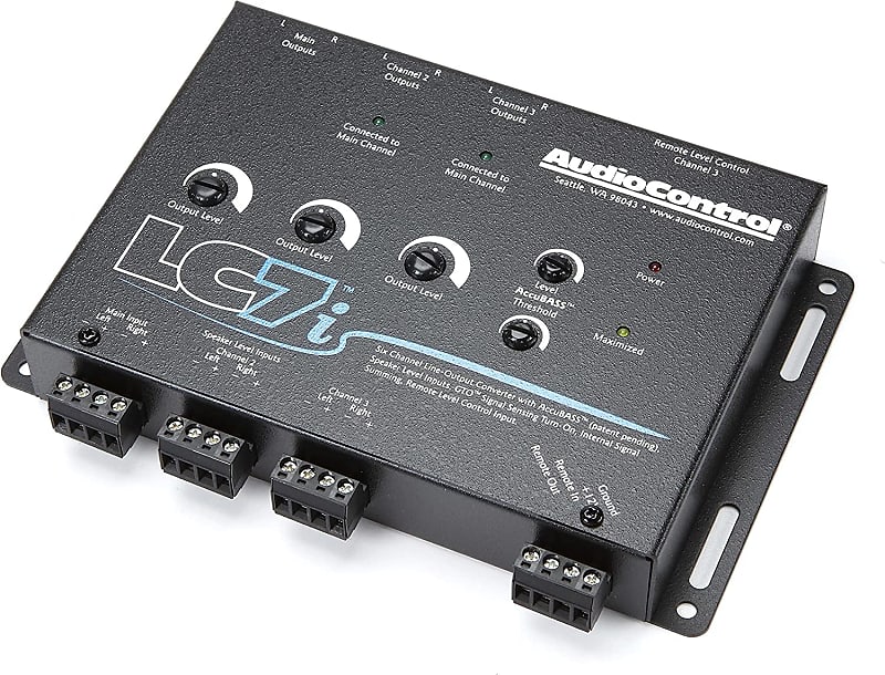 Audio Control LC7i 6-channel line output converter with bass | Reverb