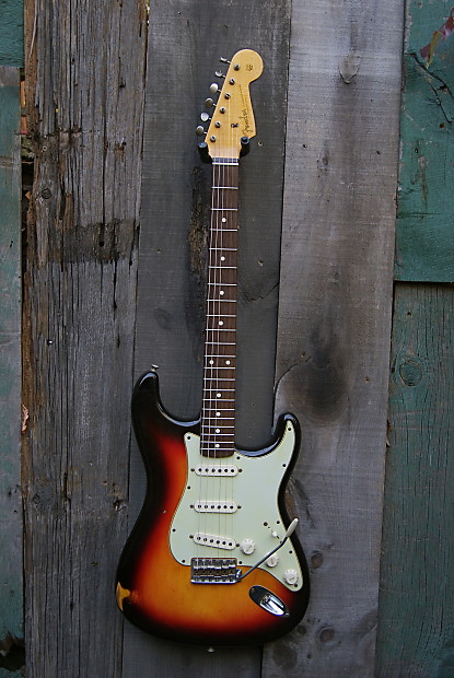 Fender CS Stratocaster 1960 2012 Sunburst | Reverb