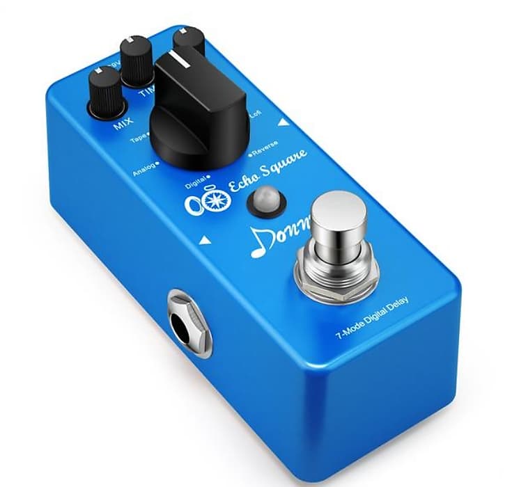 Donner Multi Digital Delay Pedal ECHO SQUARE Guitar Effect | Reverb
