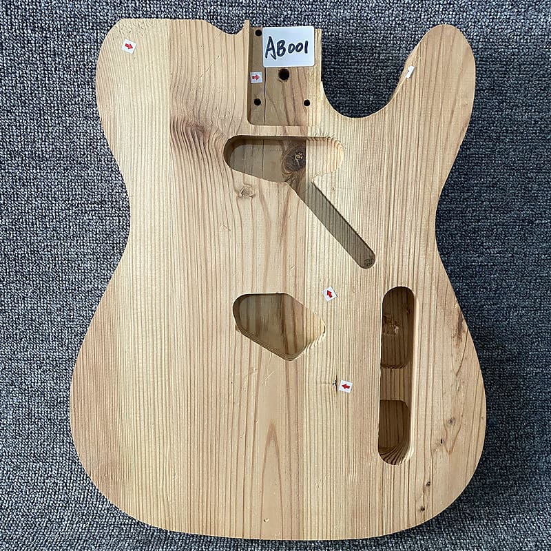 Ash Wood Telecaster Tele Style Guitar Body DIY Project | Reverb