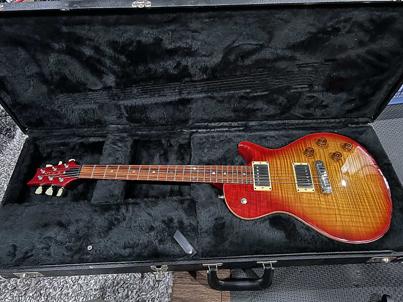 PRS SC245 10Top Cherry Burst | Reverb