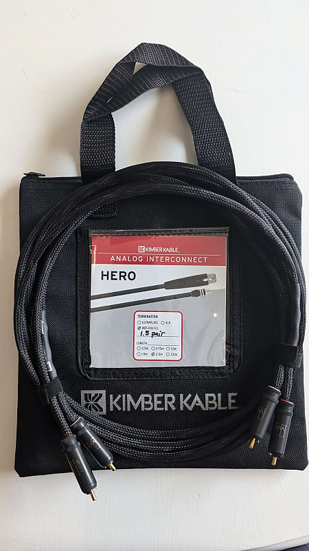 Kimber Kable, Hero Ascent, 3 Cable Set, 2.0m | Reverb