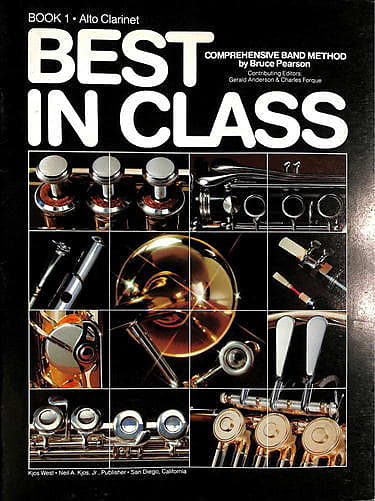Best In Class Book 1 - Eb Alto Clarinet | Reverb