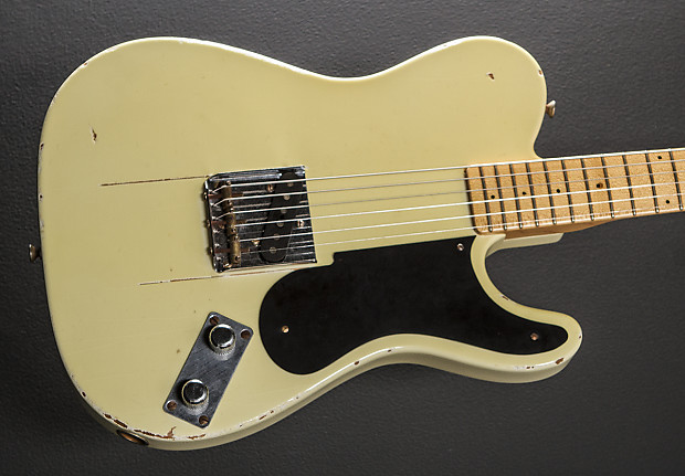 Fender Limited Edition Snakehead Tele 2010 Aged White | Reverb