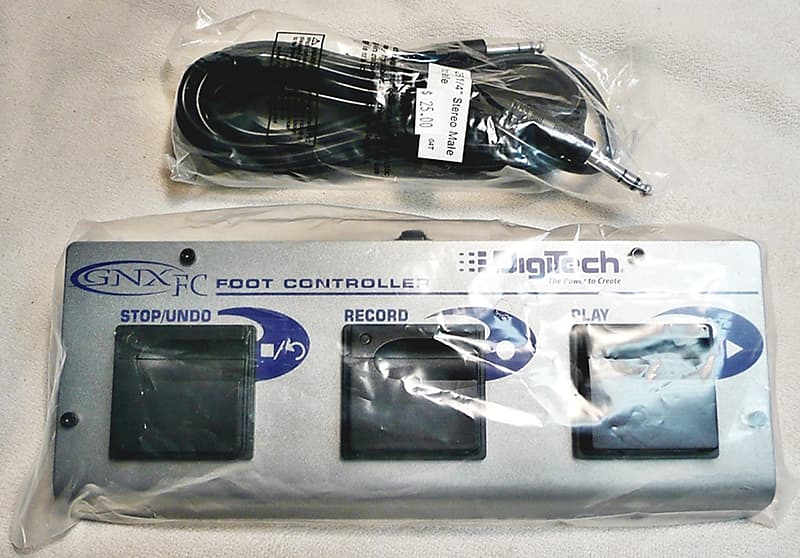 DigiTech GNXFC Foot Controller - Foot Switch with 25' TRS | Reverb