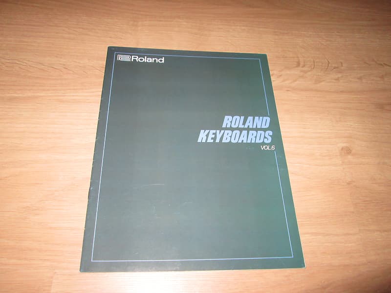 Roland Vintage Synthesizer Catalog – 1984 - Original Vintage | Reverb