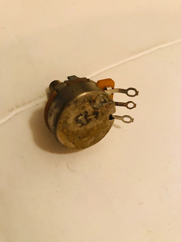 Vintage 1967 Fender 250k Stackpole Volume / Tone Pot Slab | Reverb