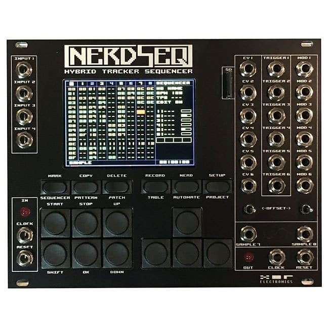XOR Electronics NerdSEQ Black Panel - Hybrid Tracker | Reverb