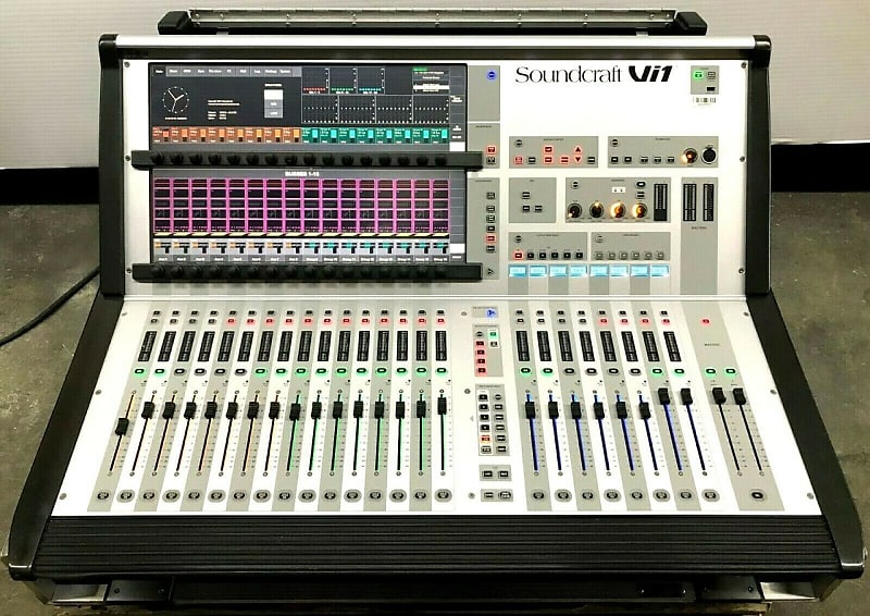 SOUNDCRAFT Vi1 COMPACT 24-CHANNEL VI SERIES DIGITAL MIXING | Reverb