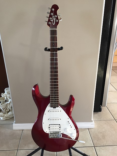 OLP Ernie Ball Silhouette Candy Apple Red | Reverb Canada