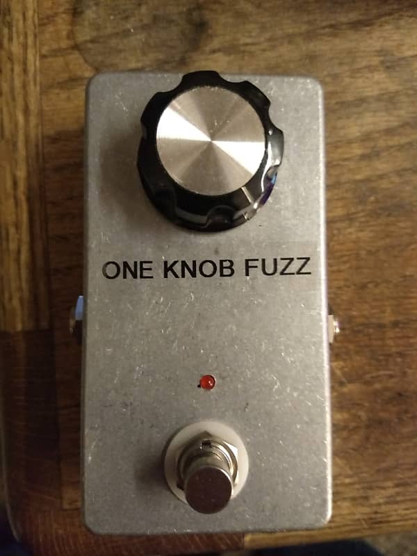 Home Brew One Knob Fuzz 2020 - Silver | Reverb