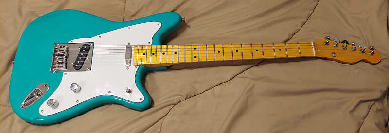 Unbranded TeleEdge new offset telecaster 2023 - Green | Reverb