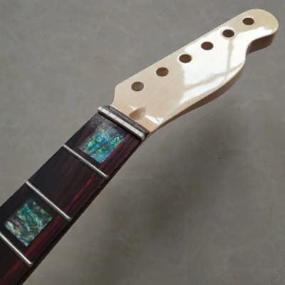 Glossy Finish Guitar Tele Style Maple Neck, Rosewood | Reverb