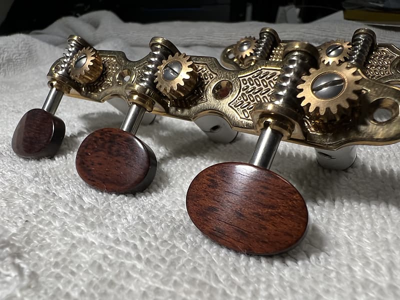 Sloane Bronze Stipple Classical Tuners Snakewood Knobs | Reverb