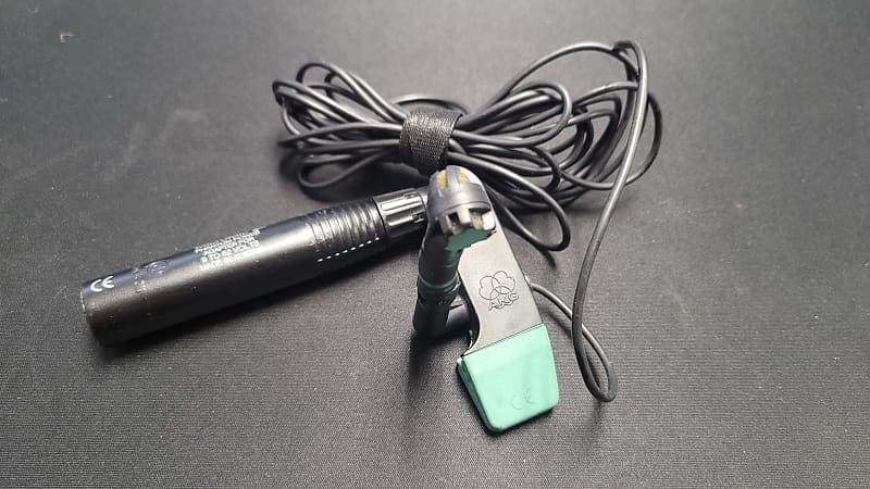 AKG C418 Hypercardioid Condenser Clip-On Microphone with | Reverb