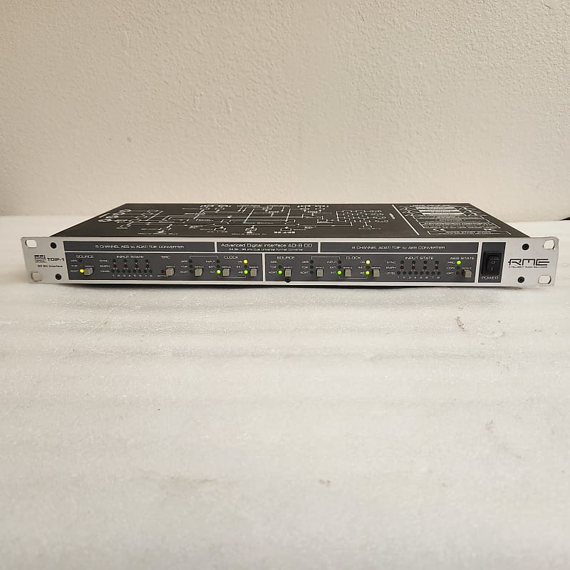 RME ADI-8 DD 16-Channel 24 Bit/96 kHz Dual Digital Format | Reverb